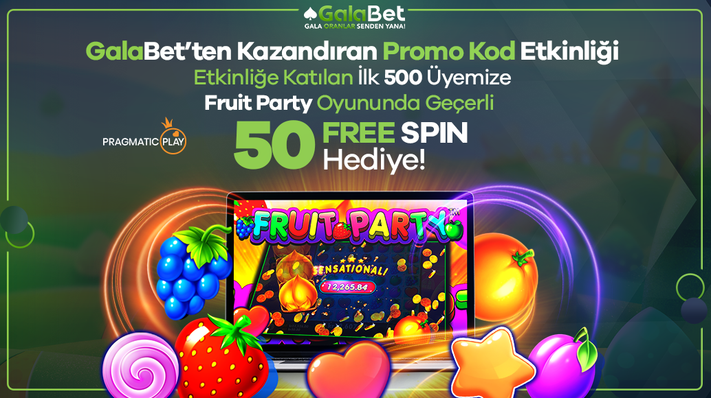 50 Free Spin Ödüllü Promo Kod Etkinliği! - Galabet - En Yüksek Oranlar